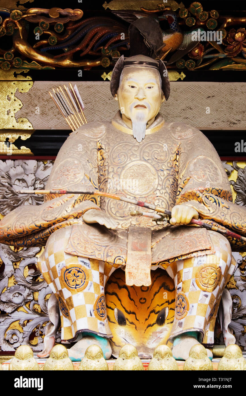 Samurai Warrior Sculpture Stock Photo - Alamy