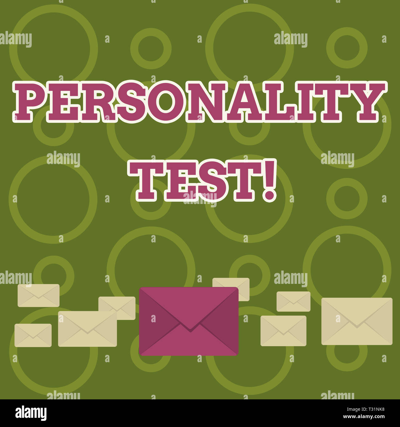 Word writing text Personality Test. Business photo showcasing method ...