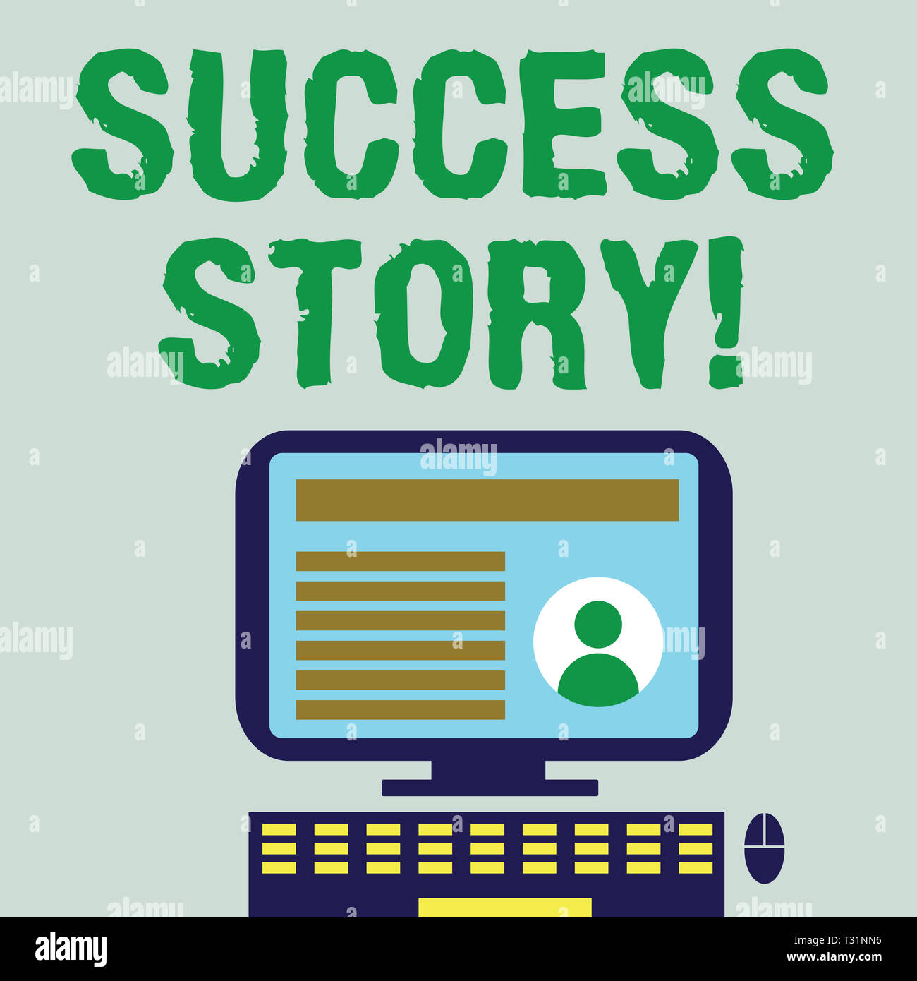 Word writing text Success Story. Business photo showcasing story of ...