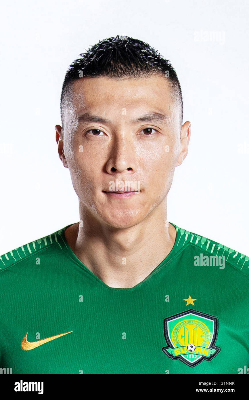 **EXCLUSIVE**Yu Dabao of Beijing Sinobo Guoan F.C. poses during the ...