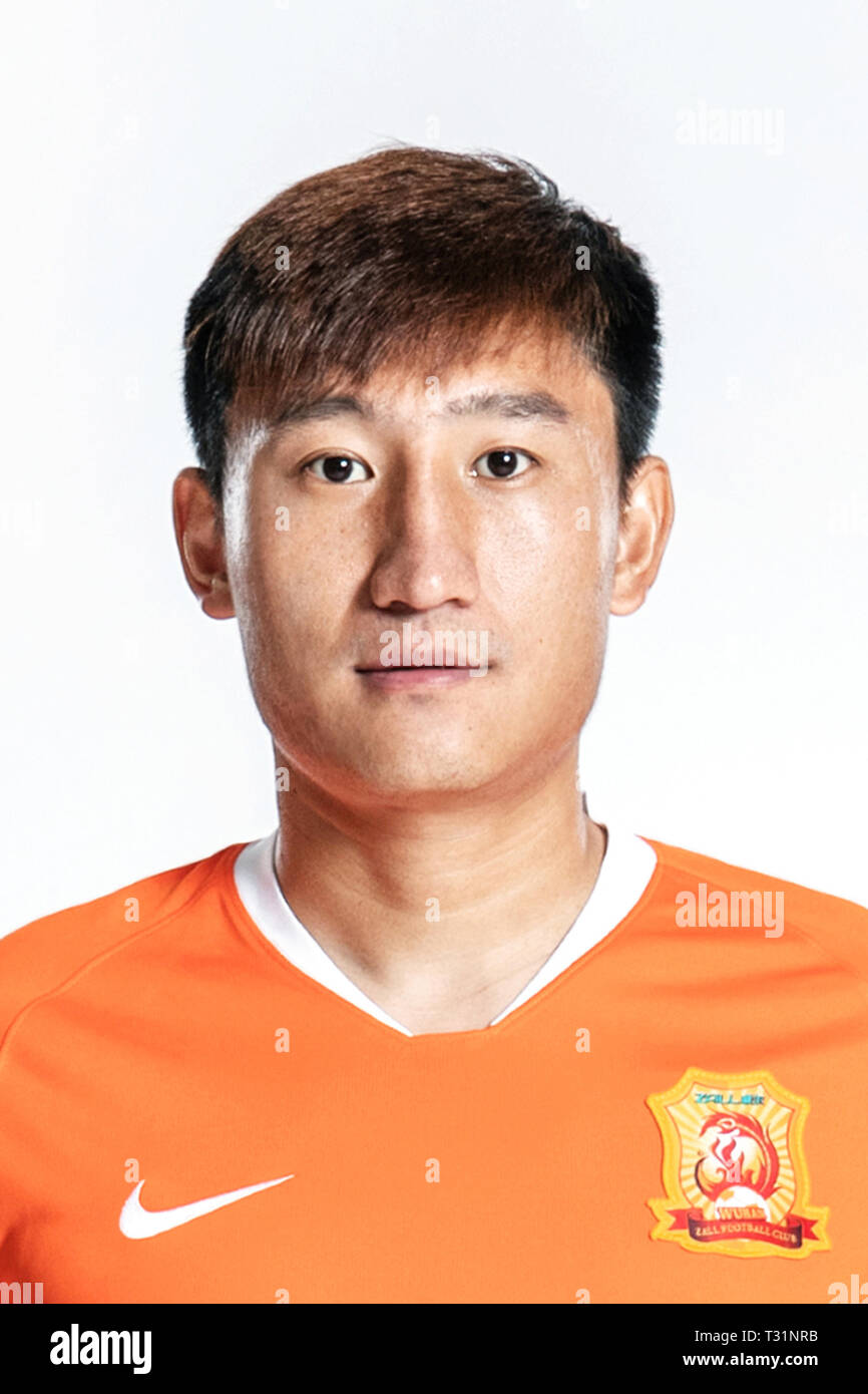 **EXCLUSIVE**Portrait of Chinese soccer player Liu Yi of Wuhan Zall F.C ...