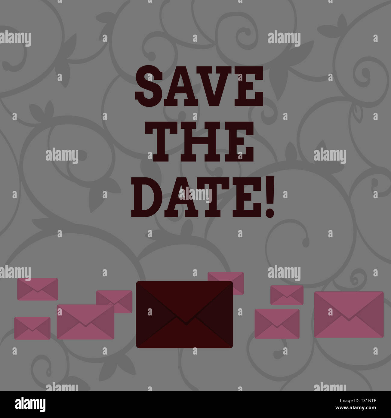 Conceptual hand writing showing Save The Date. Concept meaning asking ...