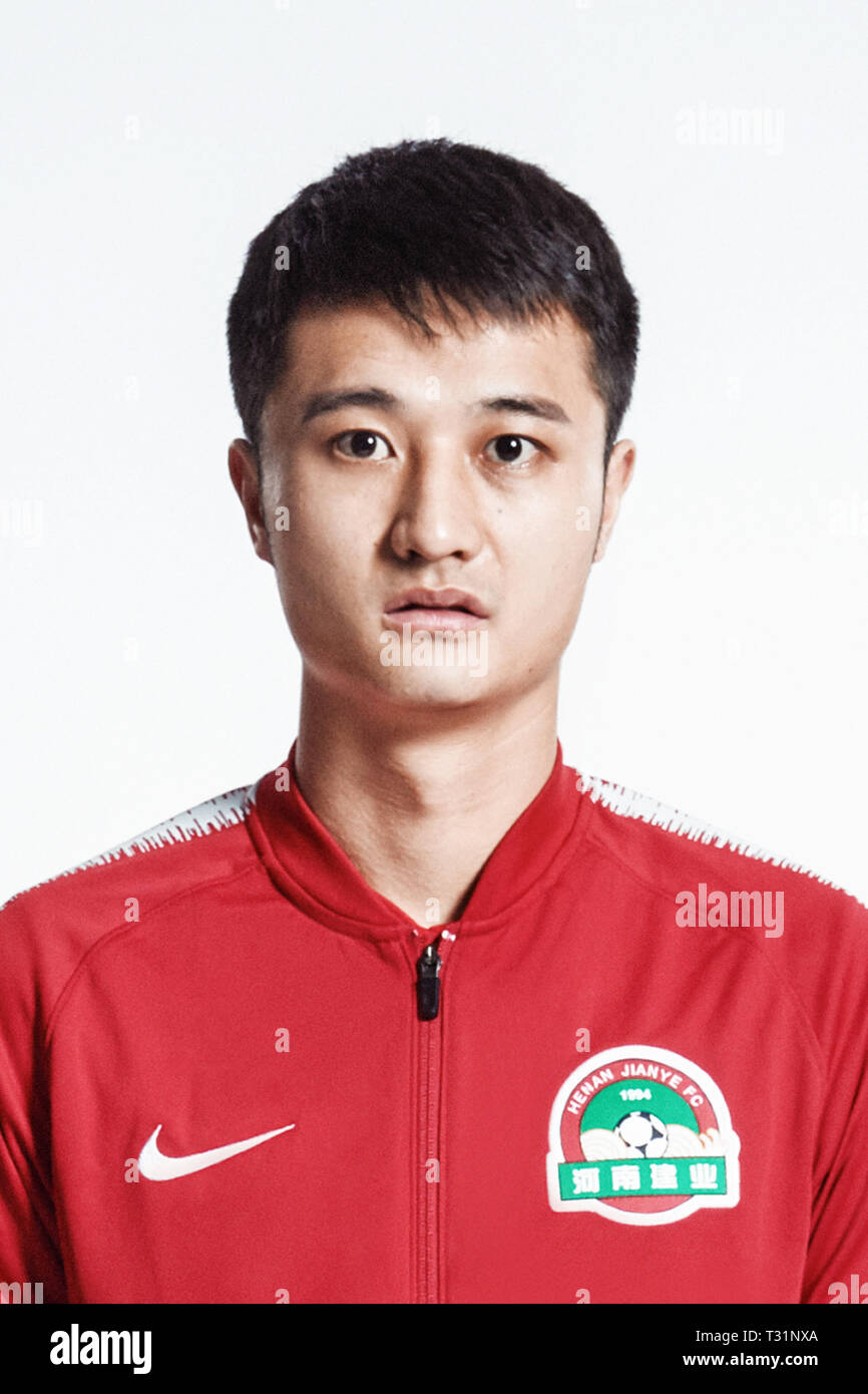 **EXCLUSIVE**Yang Kuo of Henan Jianye F.C. poses during the filming session of official ...