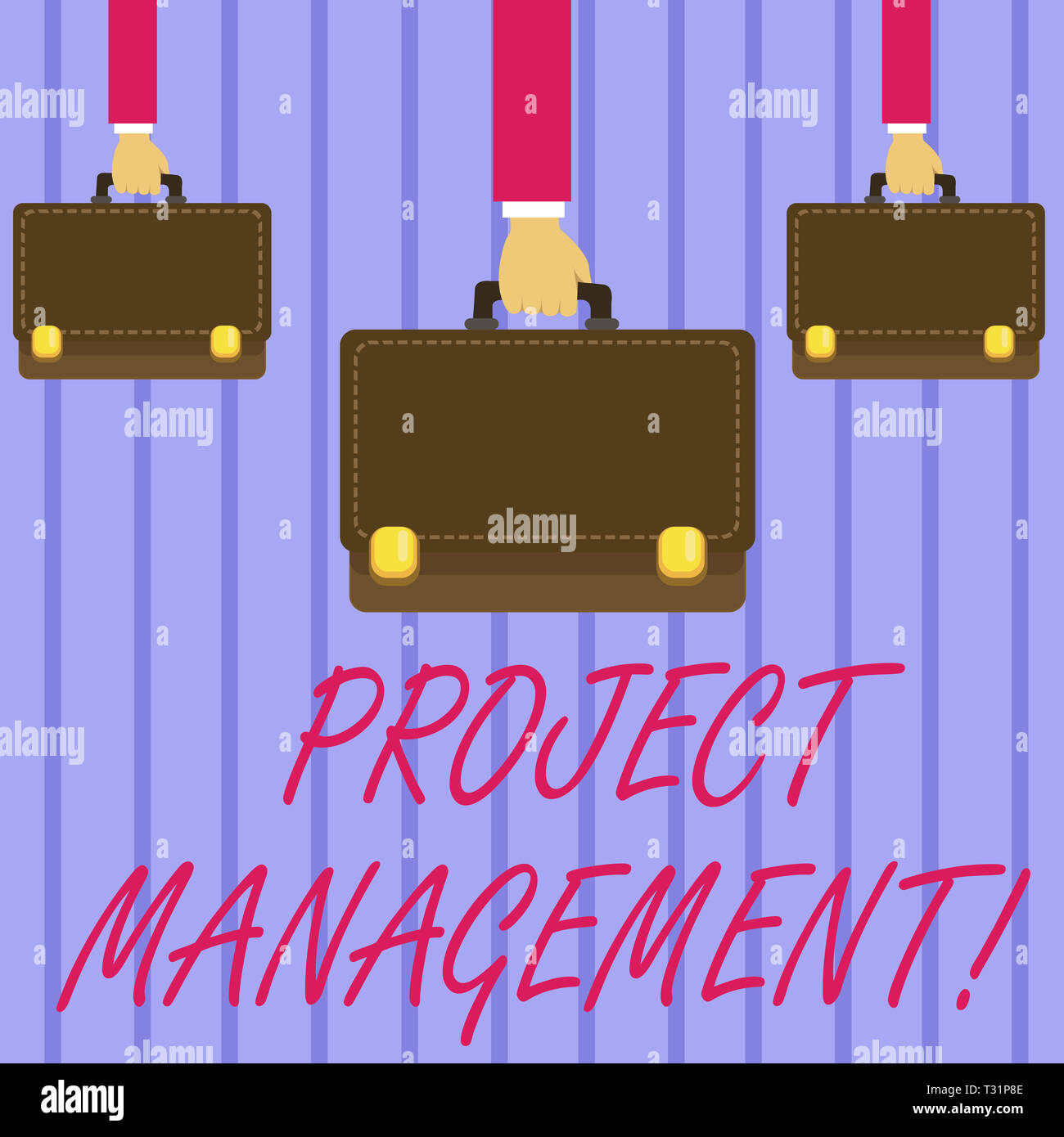 Writing note showing Project Management. Business concept for practice ...