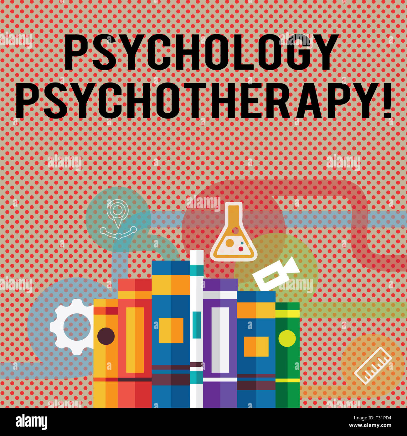 Text sign showing Psychology Psychotherapy. Business photo showcasing ...