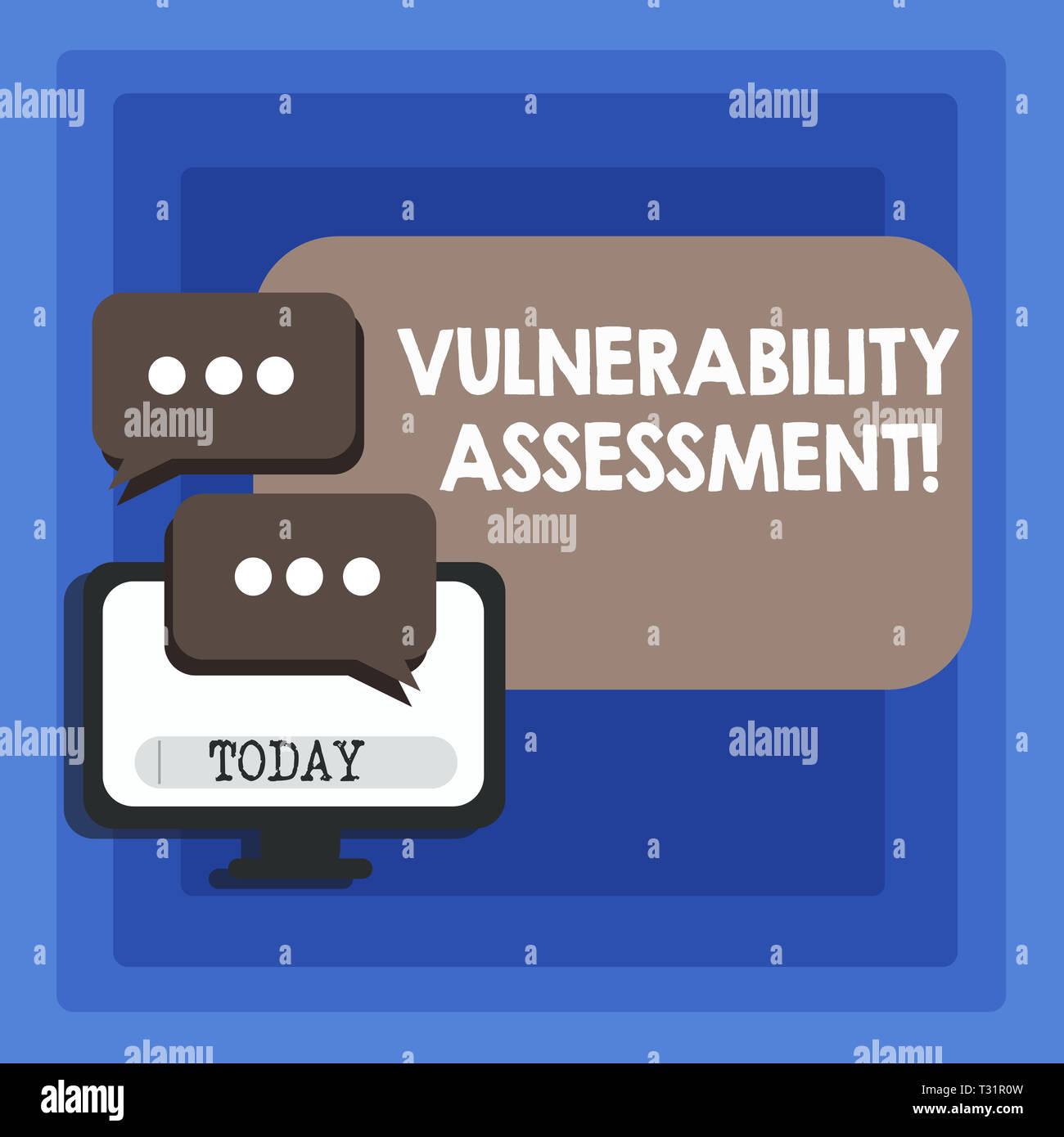 Handwriting Text Writing Vulnerability Assessment Conceptual Photo Defining Identifying