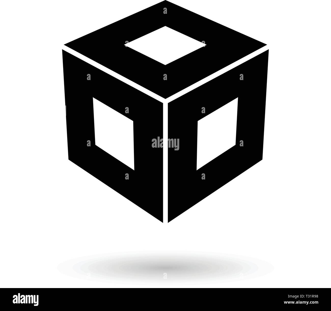 Cube Vector Vectors High Resolution Stock Photography and Images - Alamy