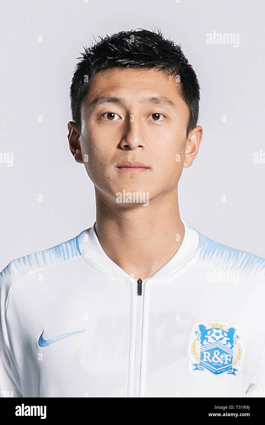 **EXCLUSIVE**Ding Haifeng of Guangzhou R&F F.C. poses during the ...