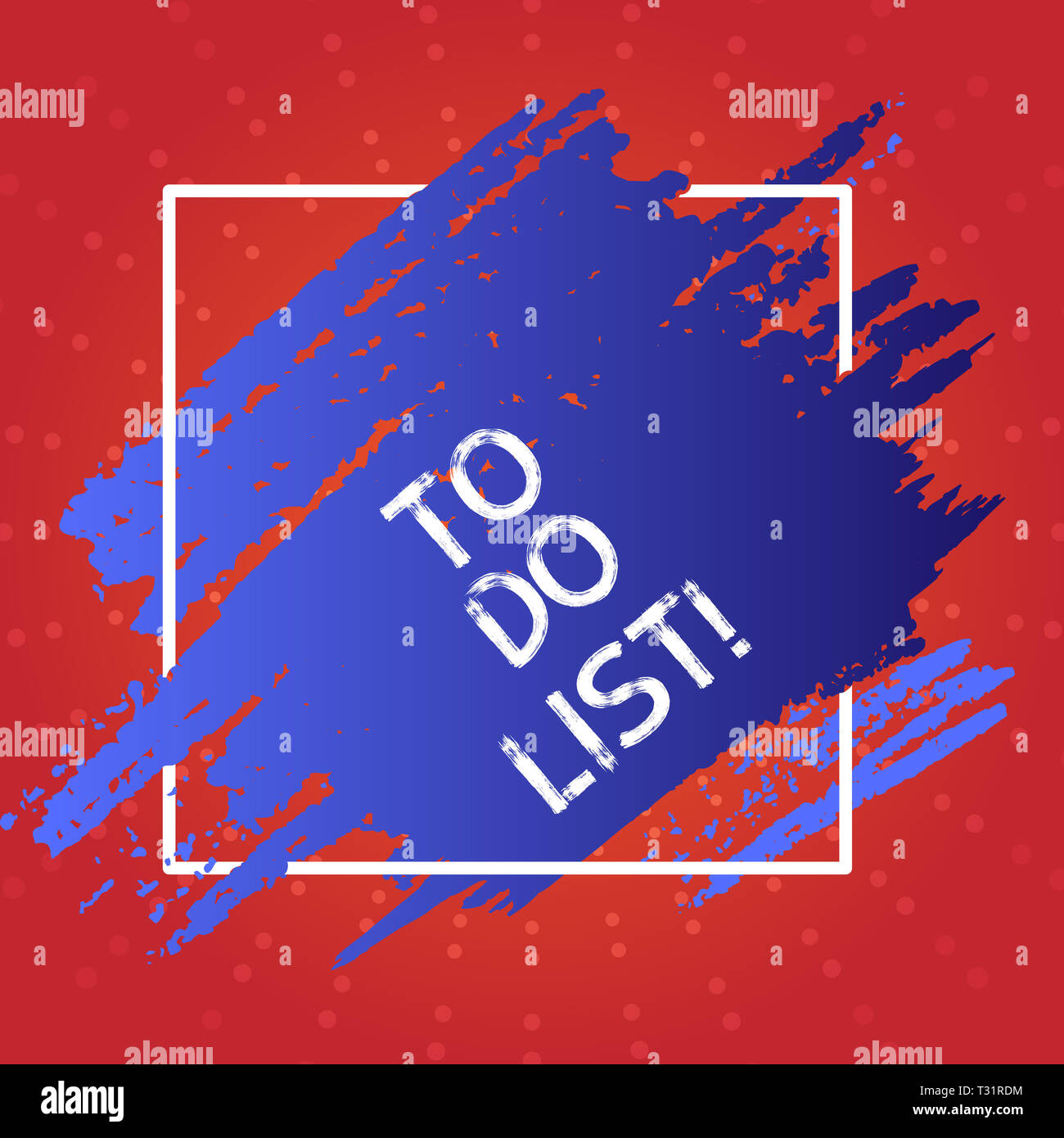 Conceptual hand writing showing To Do List. Concept meaning tasks that ...