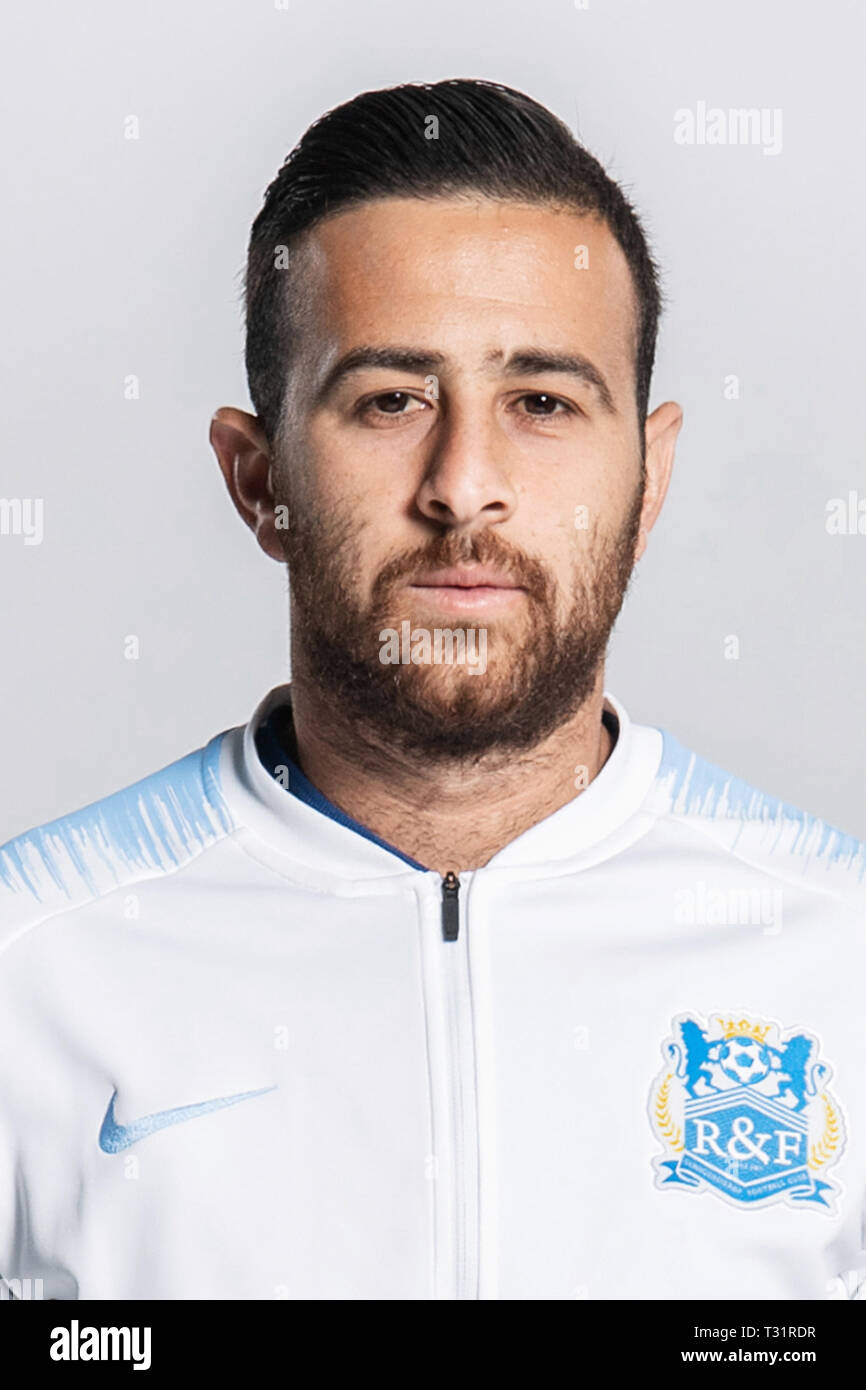 **EXCLUSIVE**Israeli-Arab football player Dia Saba of Guangzhou R&F F.C ...