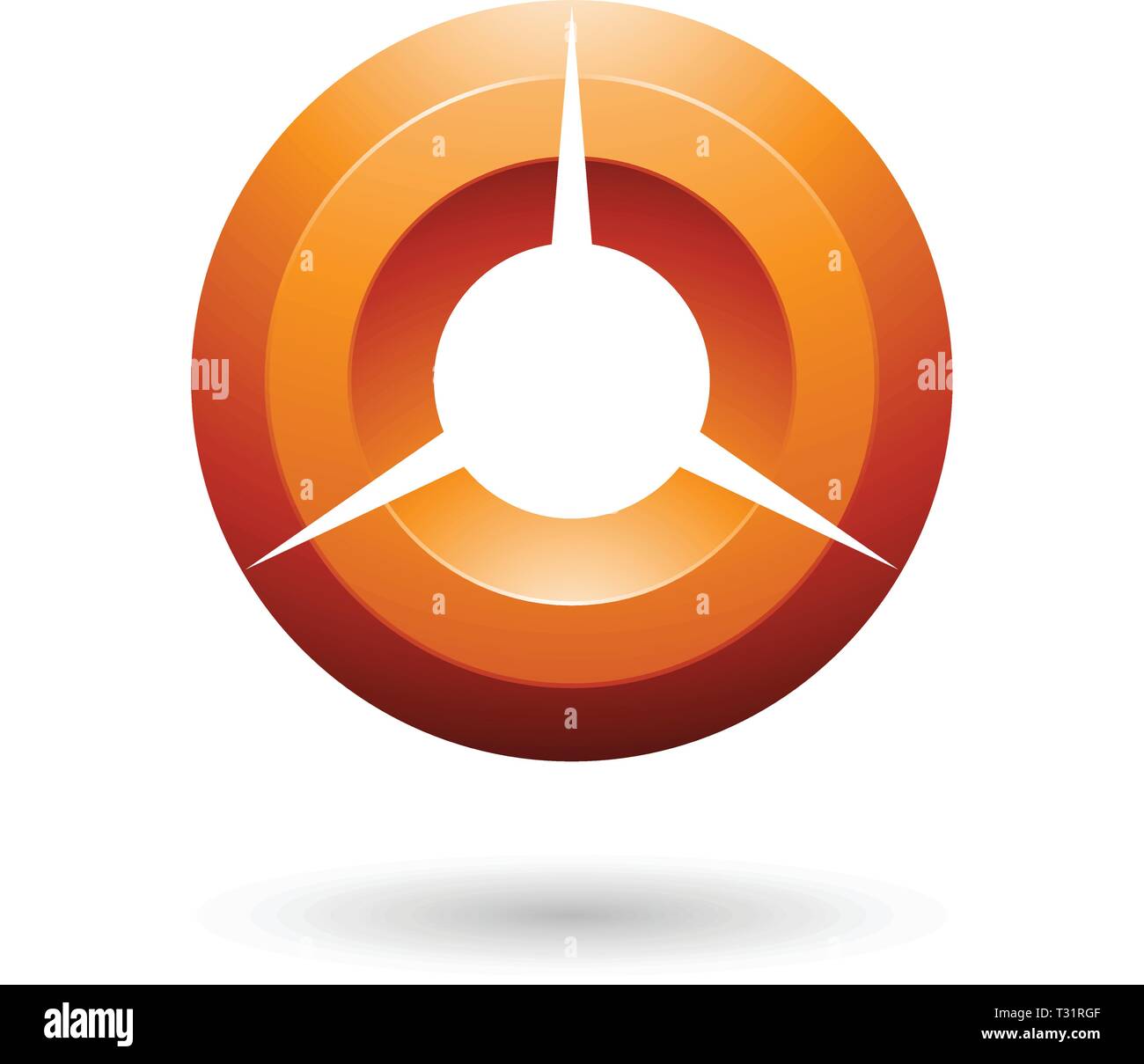 Orange circular logos hi-res stock photography and images - Alamy