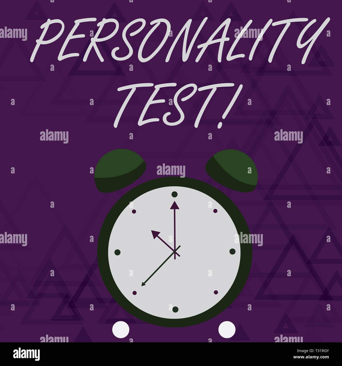 Handwriting text writing Personality Test. Conceptual photo method used ...
