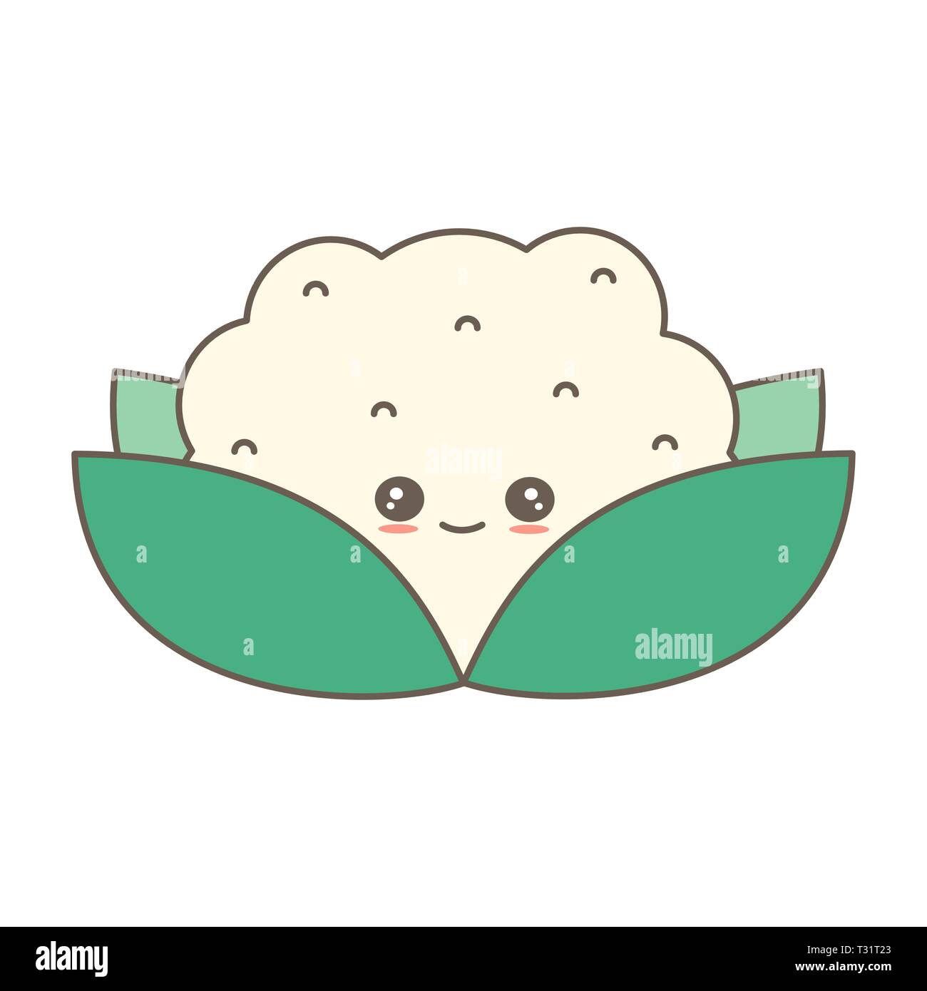Cartoon Cauliflower