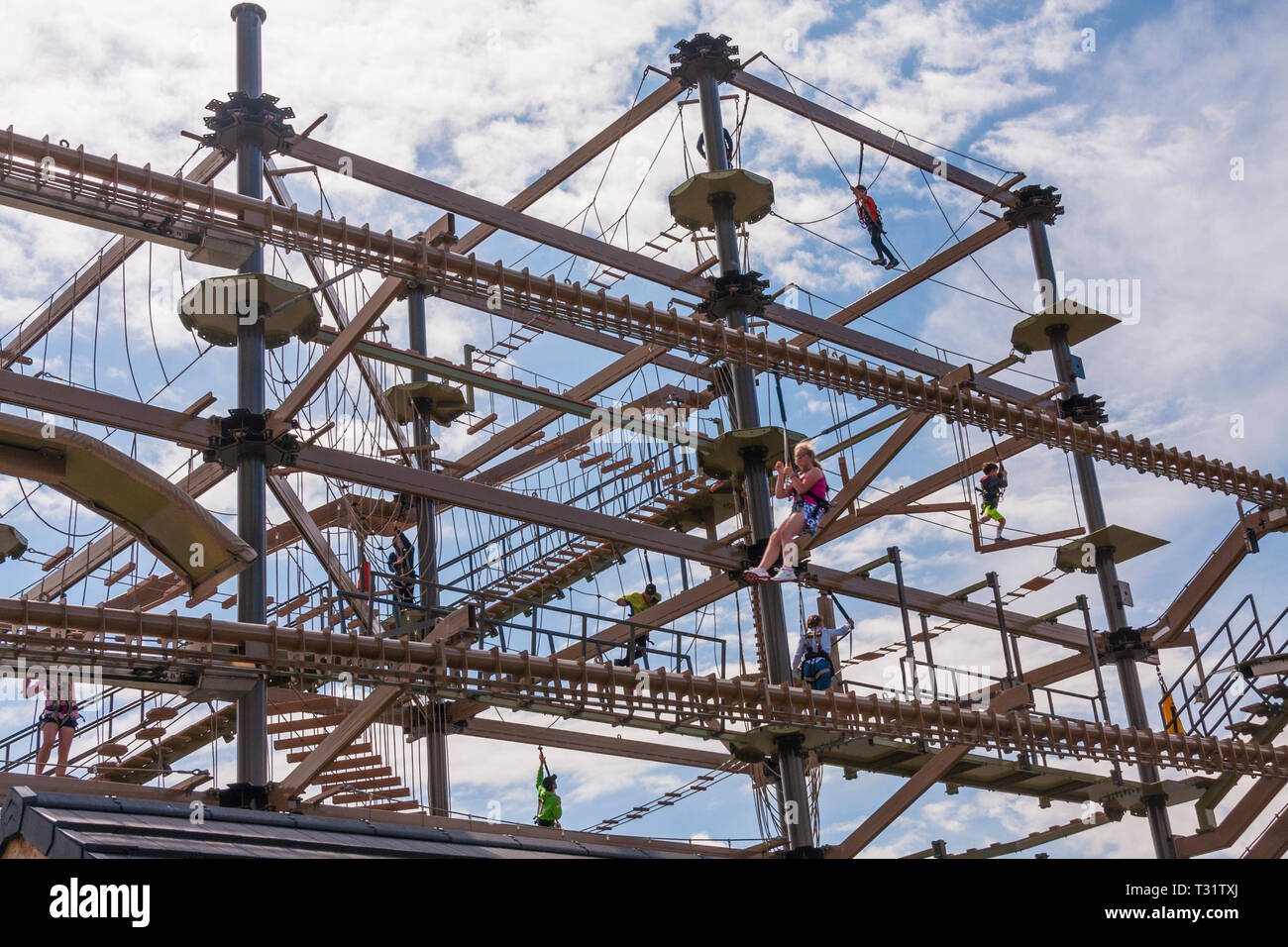 Climbing structure hi-res stock photography and images - Alamy