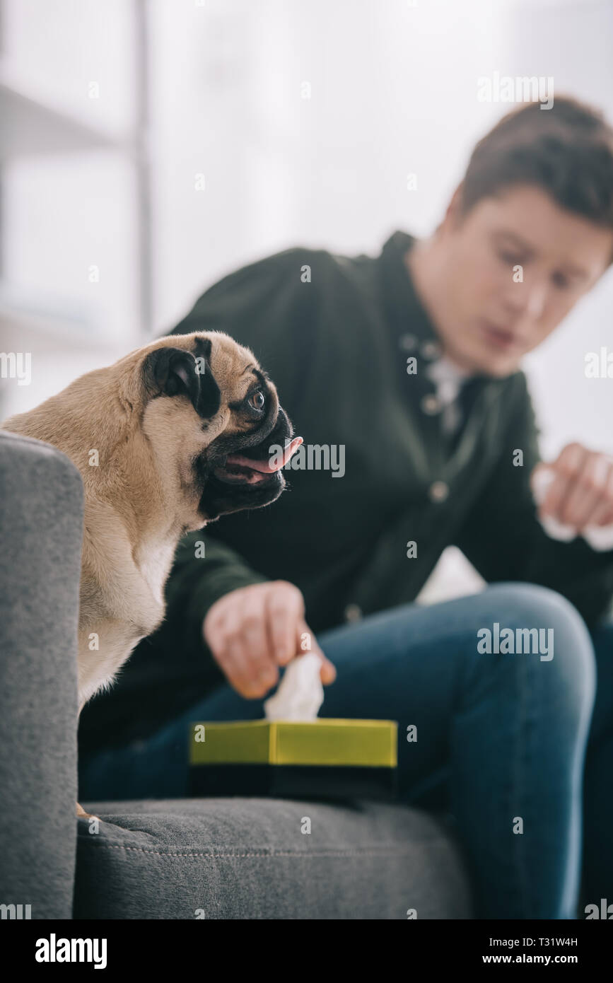 Selective focus tissue box hi-res stock photography and images - Alamy