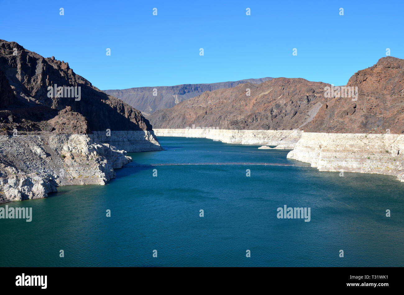 Colorado River Hoover Dam Arizona USA Stock Photo - Alamy