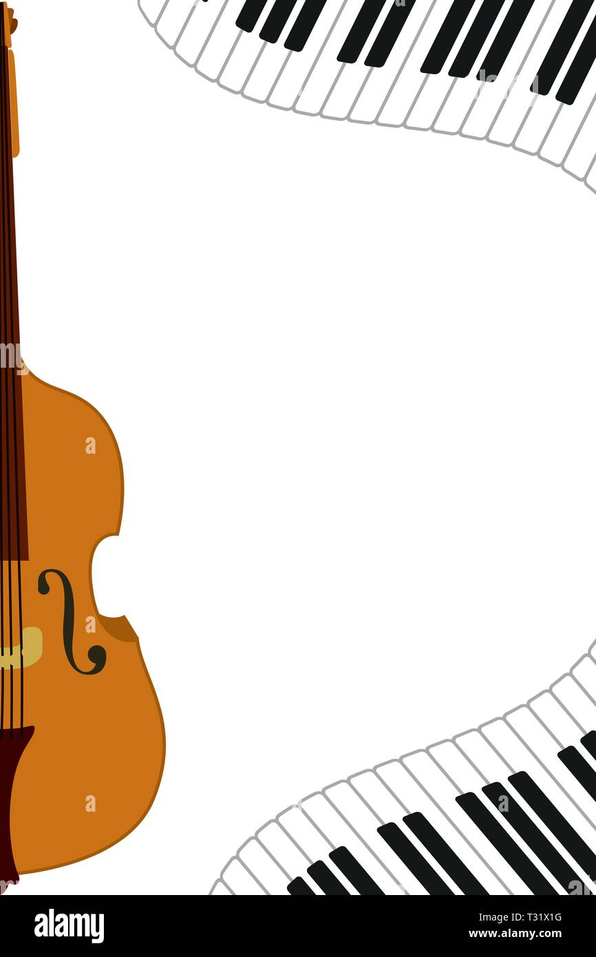 violin musical instrument pattern Stock Vector Image & Art - Alamy