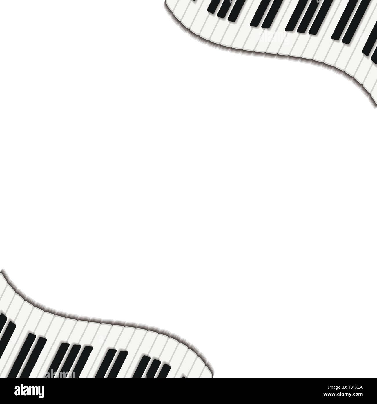 musical instrument pattern piano keyboard Stock Vector Image & Art - Alamy