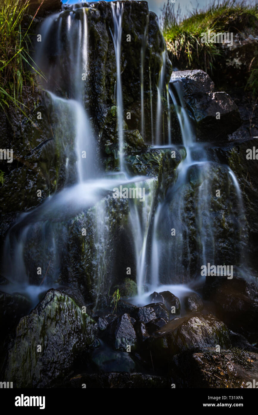 Lake District waterfall Stock Photo - Alamy