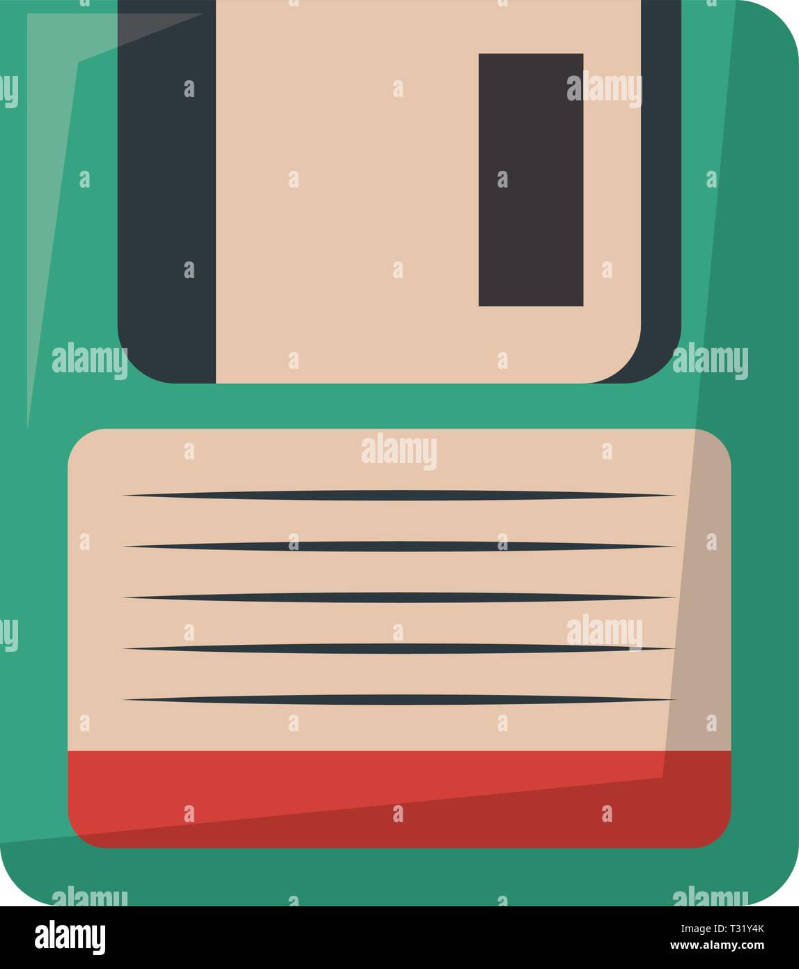 Old personal computer retro Stock Vector Images - Alamy
