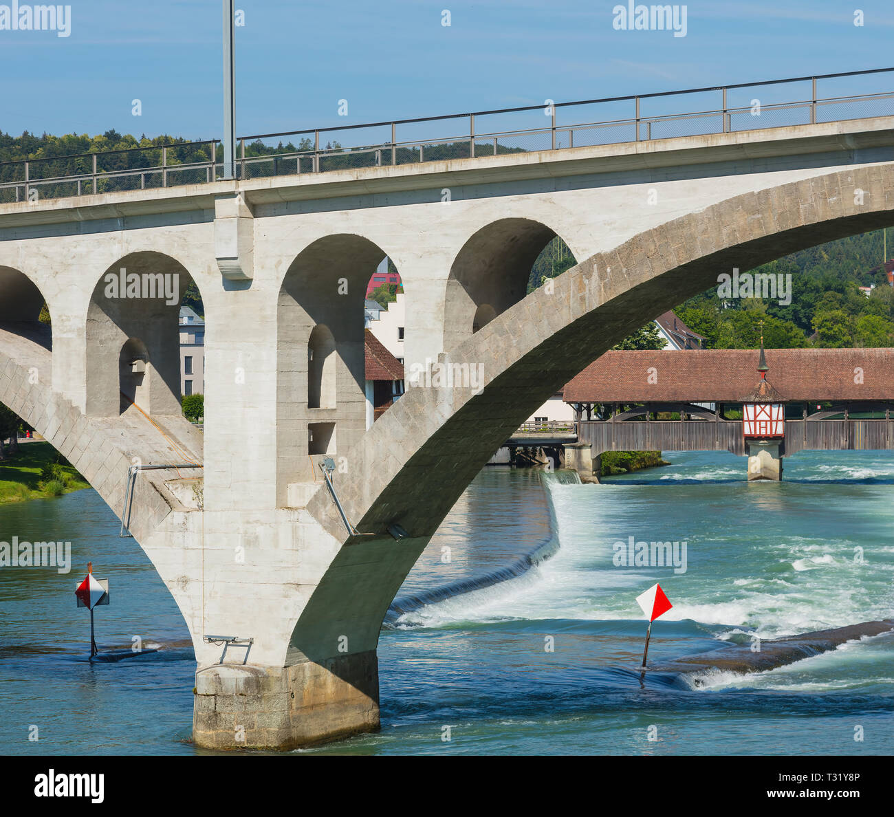 Swiss railroad bridge hi-res stock photography and images - Alamy