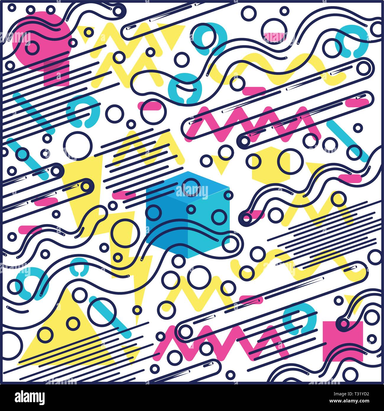 Nineties colors hi-res stock photography and images - Alamy