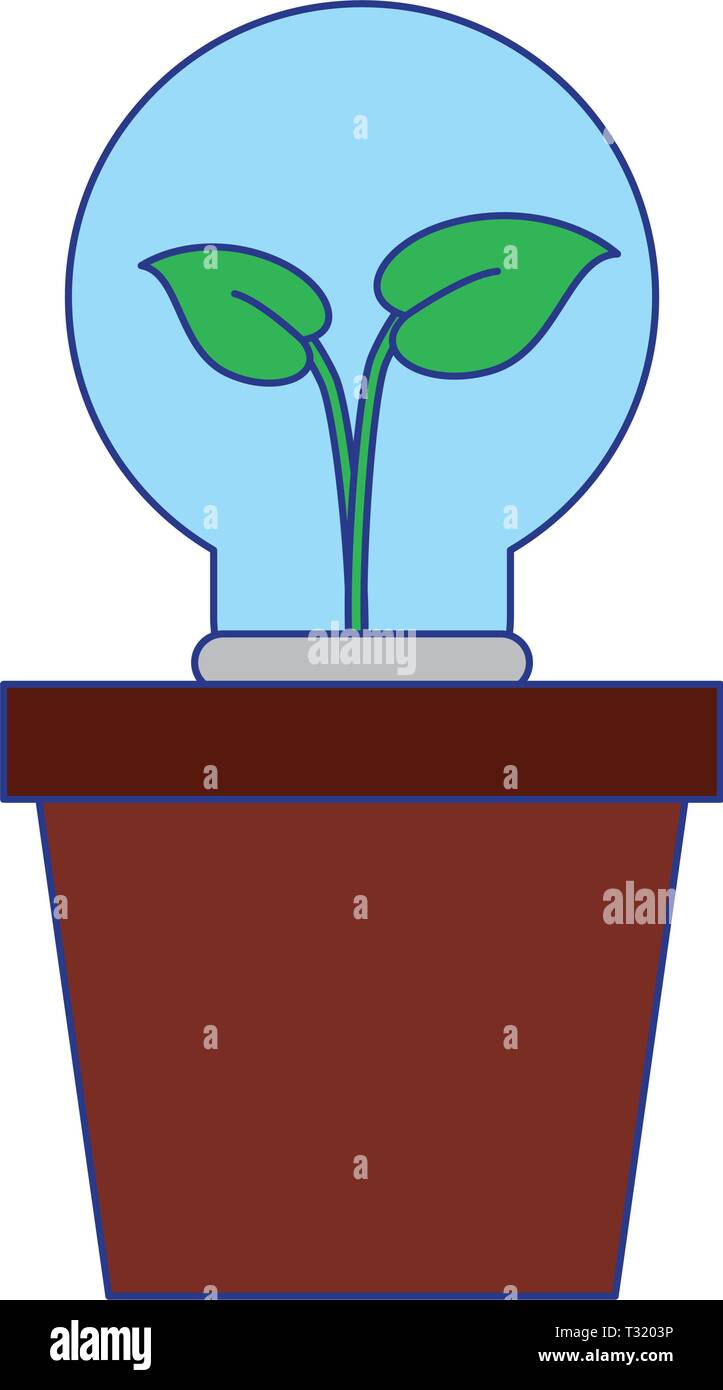 Pot light blue green Stock Vector Images - Alamy