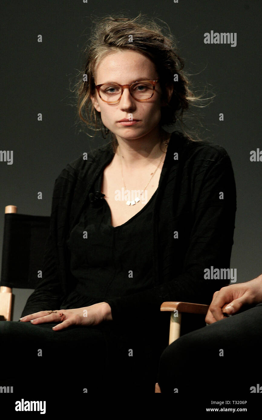 New York, USA. 16 Apr, 2015. Bianca Giaever at Apple Store Soho ...