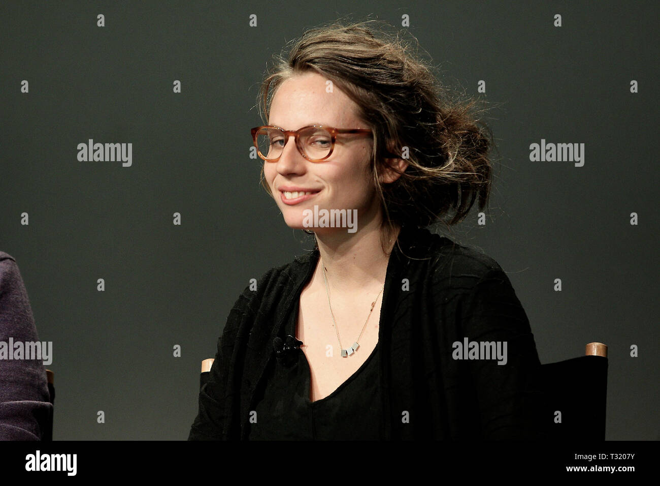 New York, USA. 16 Apr, 2015. Bianca Giaever at Apple Store Soho ...