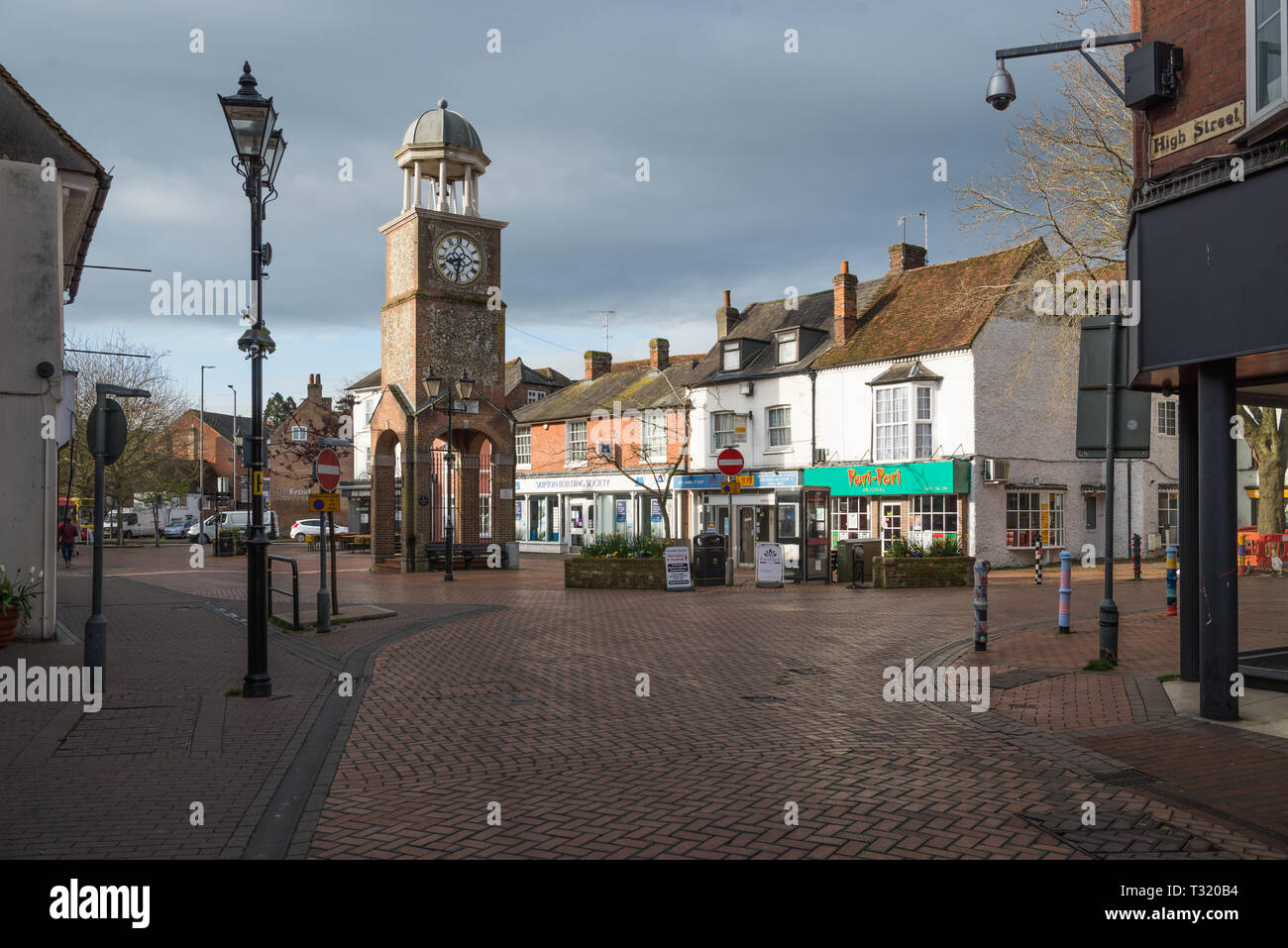 Clock tower and market square hi-res stock photography and images - Alamy