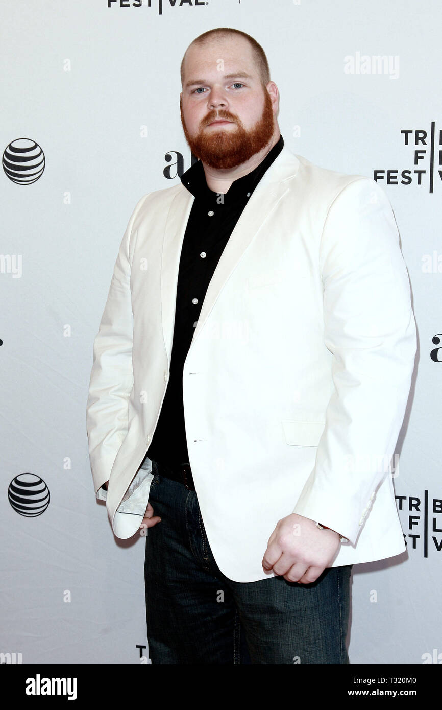 New York, USA. 19 Apr, 2015. Clint Hedgepeth at The 2015 Tribeca Film ...