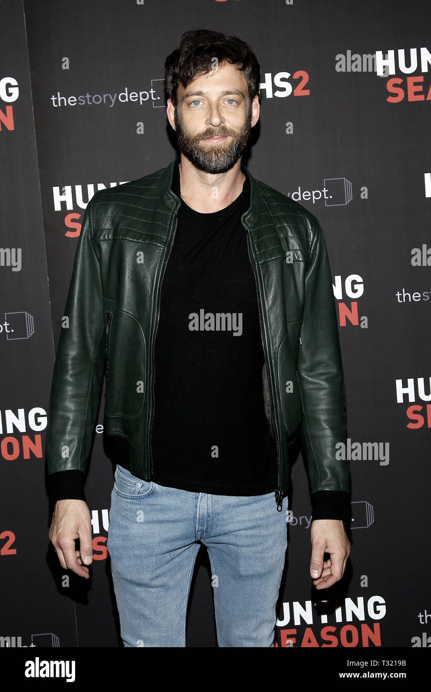 New York, USA. 04 May, 2015. Ken Barnett at The ÒHunting Season" Season ...