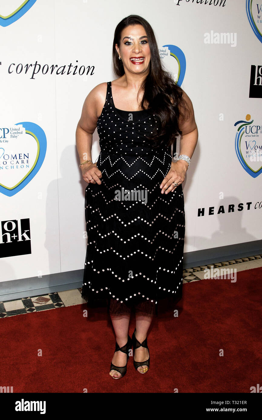 New York, USA. 07 May, 2015. Maysoon Zayid at The 14th Annual Women Who ...