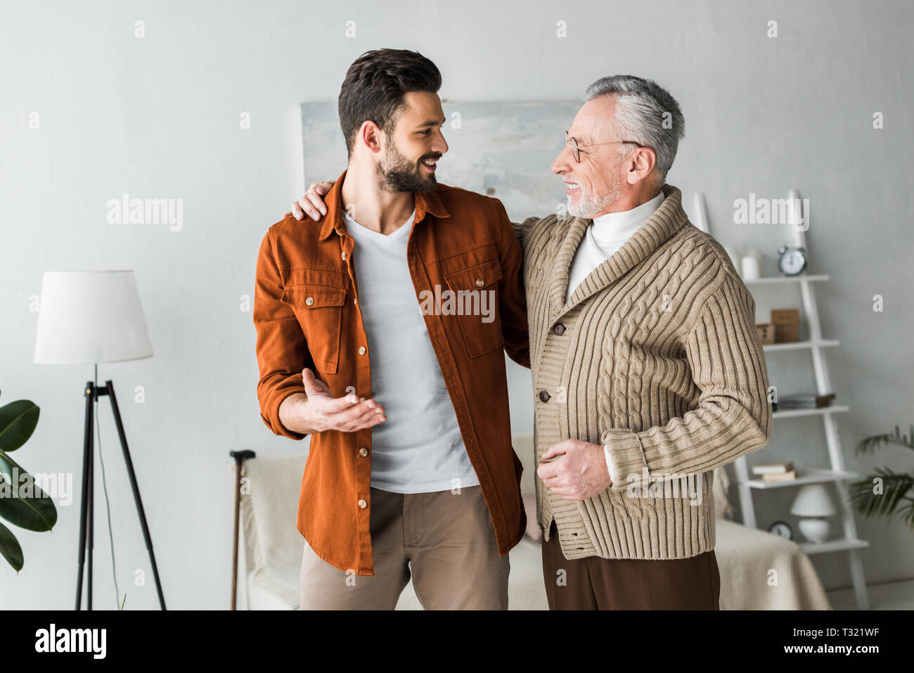 Senior father looking handsome hi-res stock photography and images - Alamy