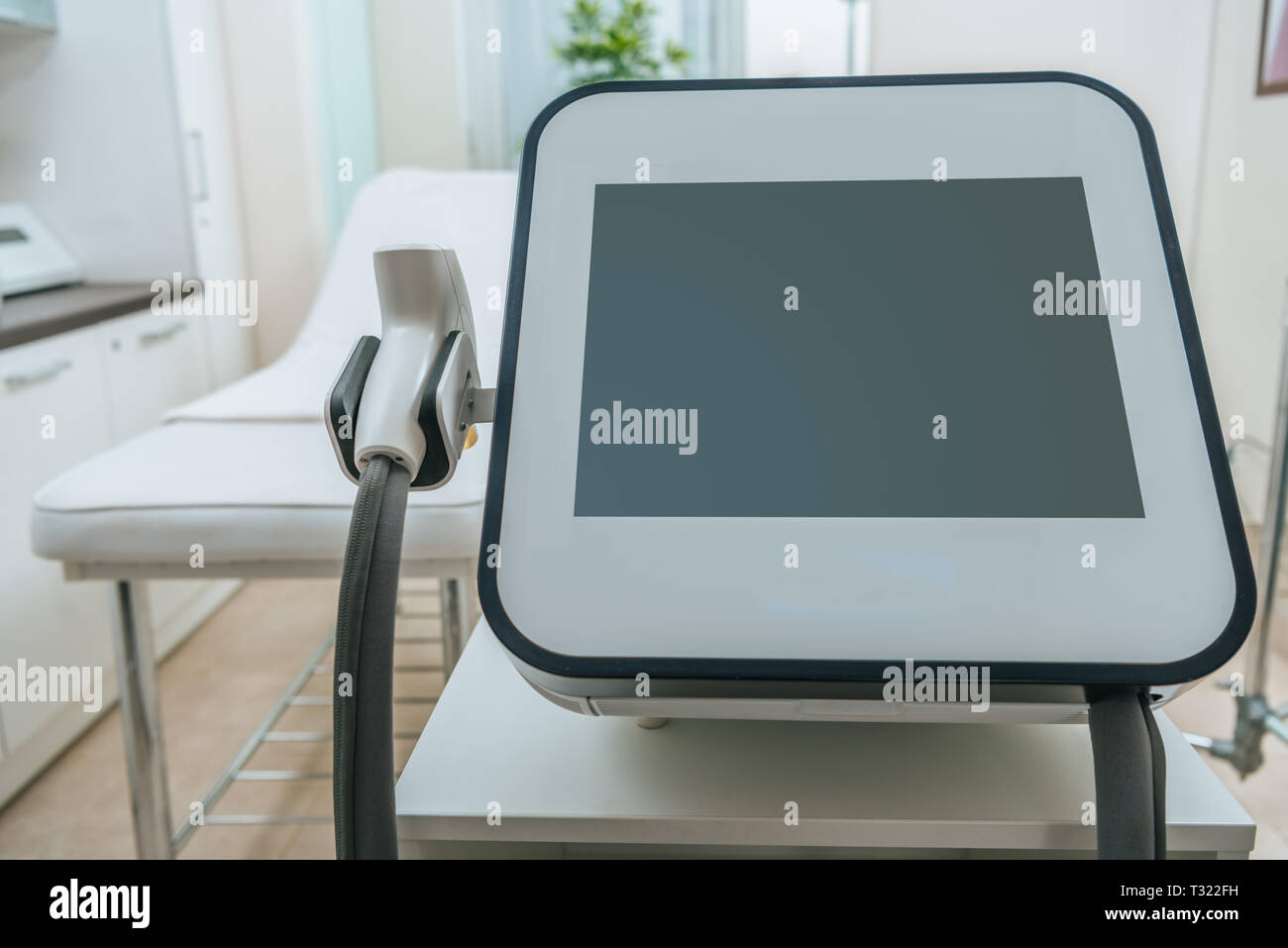 Laser machine blank screen hi-res stock photography and images - Alamy