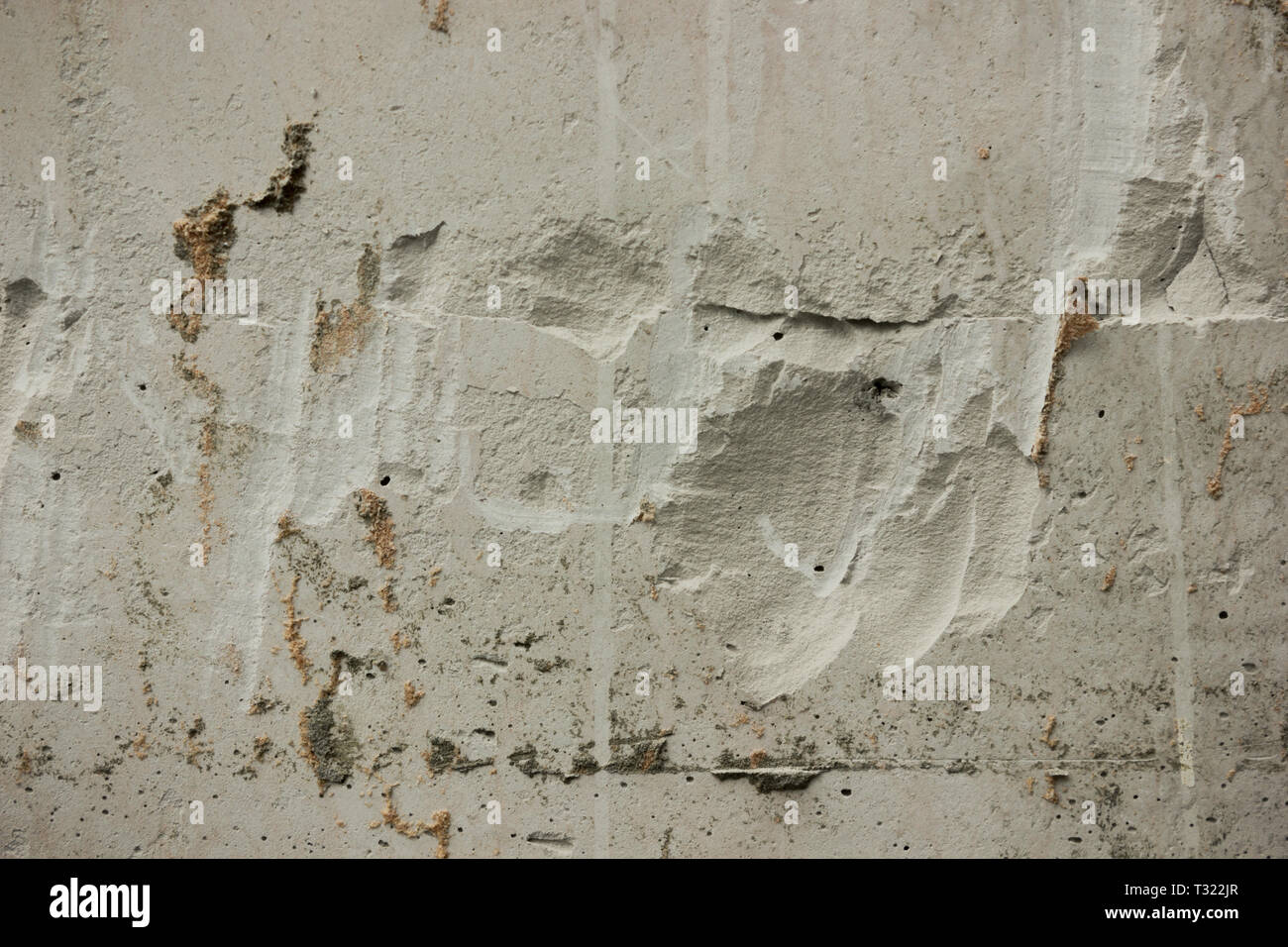 Gnarled old surface of plastered wall as background Stock Photo - Alamy