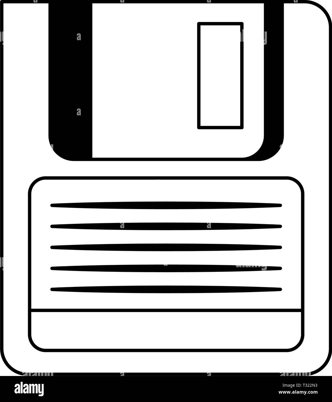 old diskette computer storage Stock Vector Image & Art - Alamy