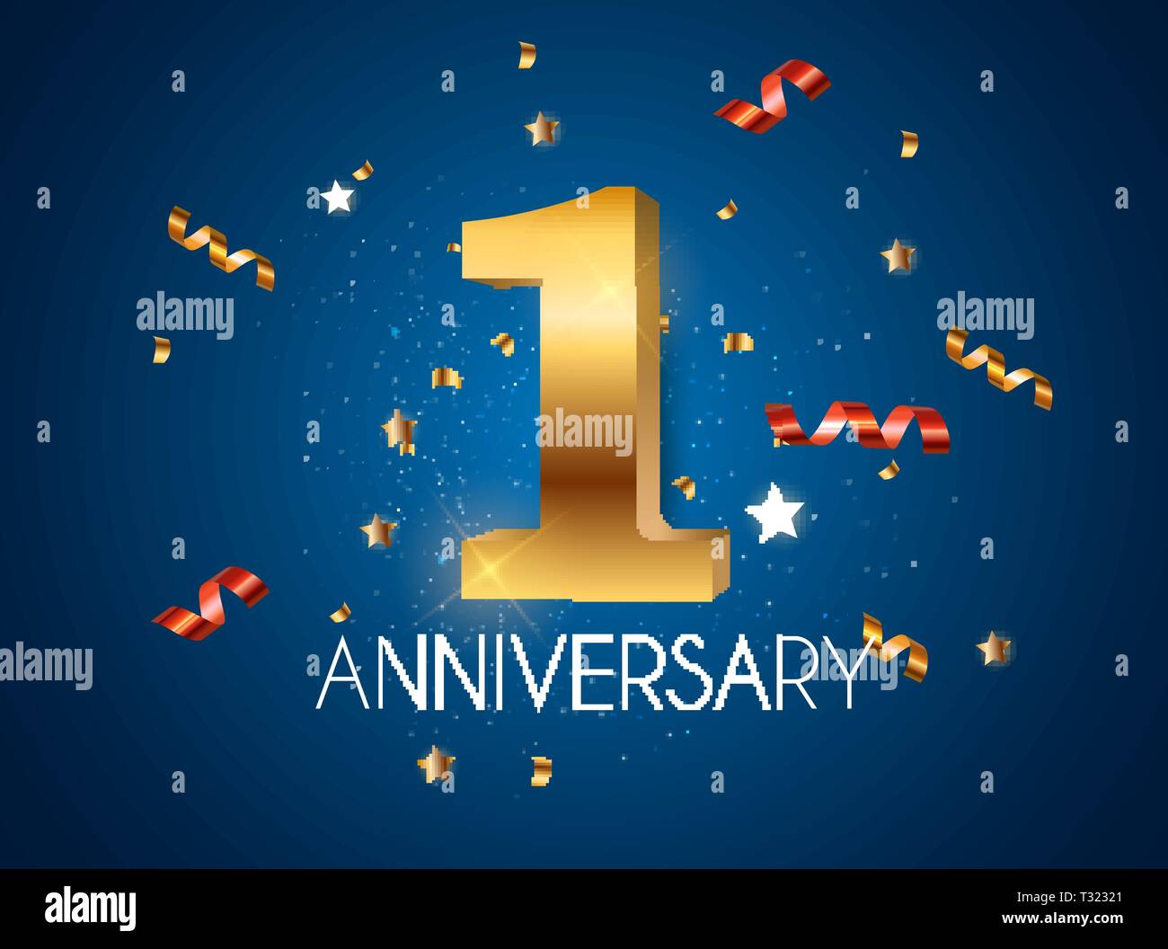 1 1 years Stock Vector Images - Alamy