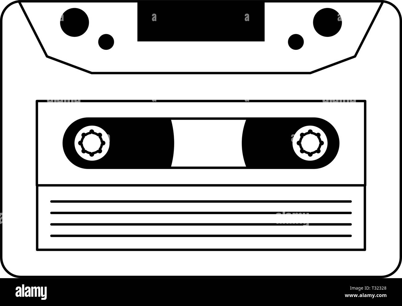 Old Music Cassette Symbol Stock Vector Image Art Alamy old-music-cassette-symbol-stock-vector-image-art-alamy