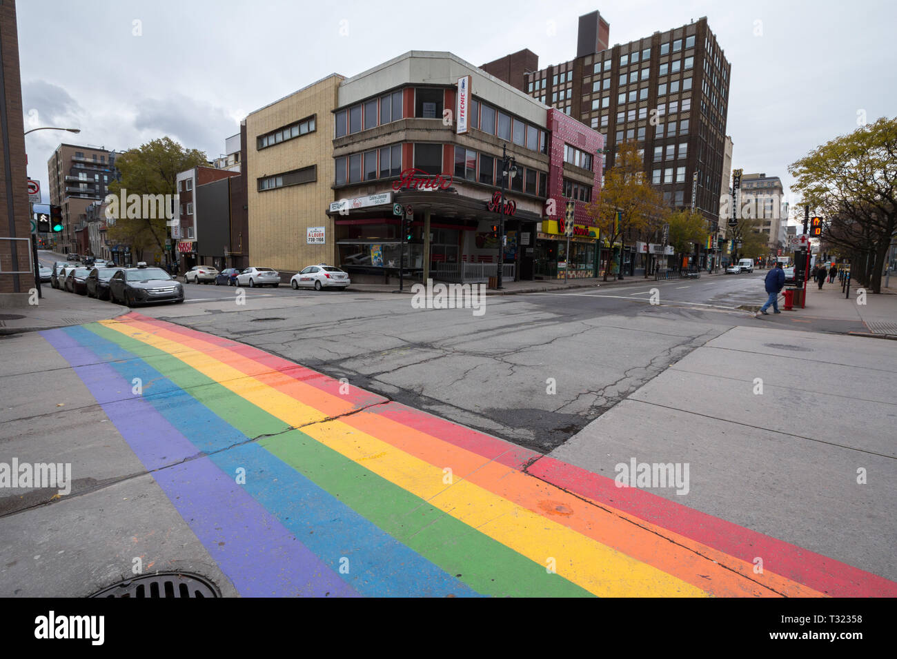 Lgbt pedestrian crossing hi-res stock photography and images - Alamy