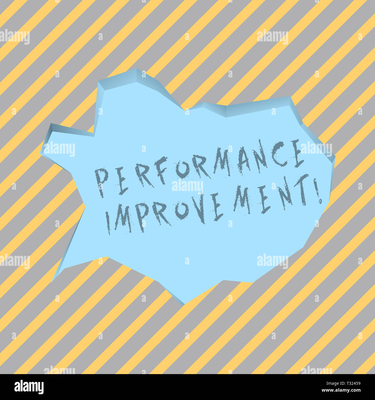 Text sign showing Perforanalysisce Improvement. Business photo text ...