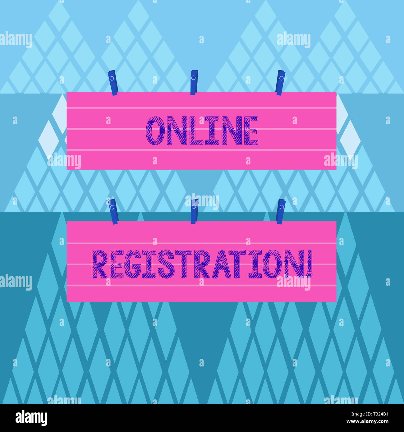 Conceptual hand writing showing Online Registration. Concept meaning ...