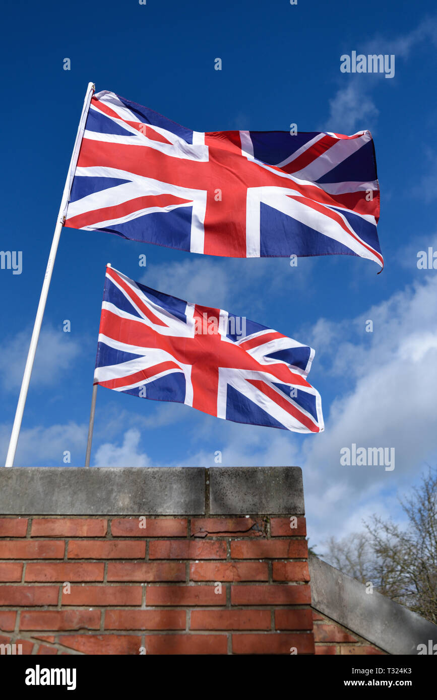 Union Flags of Great Britain,UK Stock Photo - Alamy