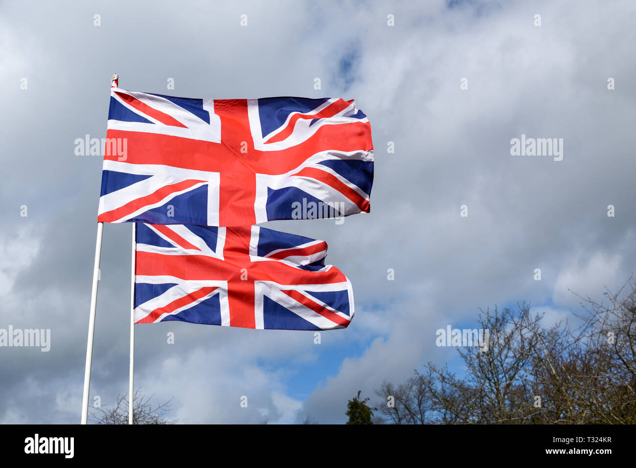 Union Flags of Great Britain,UK Stock Photo - Alamy