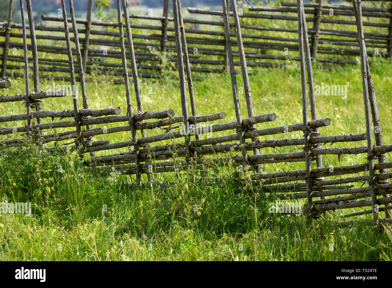 Palisade fences hi-res stock photography and images - Alamy