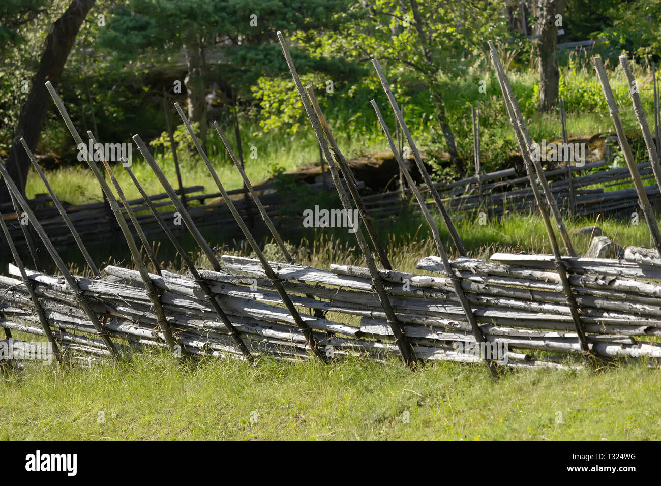 Wooden Palisades High Resolution Stock Photography and Images - Alamy