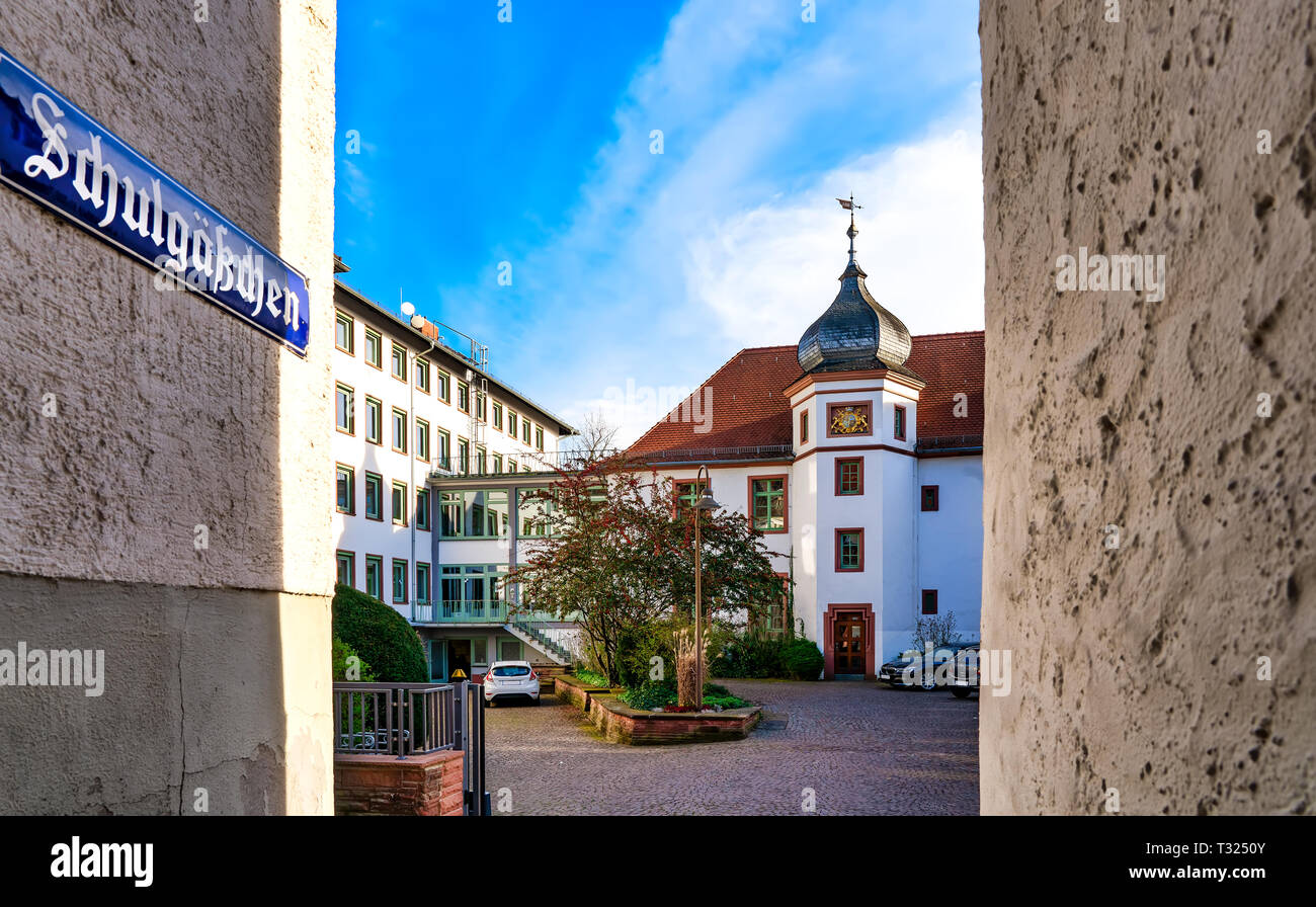 Heppenheim on the Bergstrasse in Germany Stock Photo - Alamy