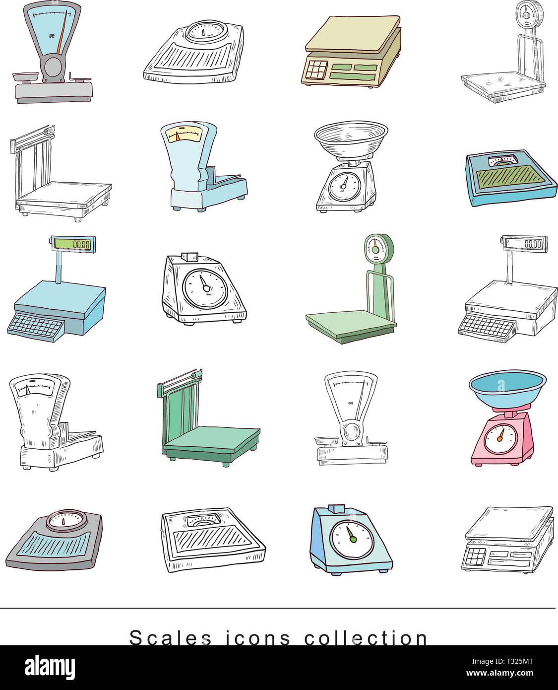 Set of weights hook hi-res stock photography and images - Alamy