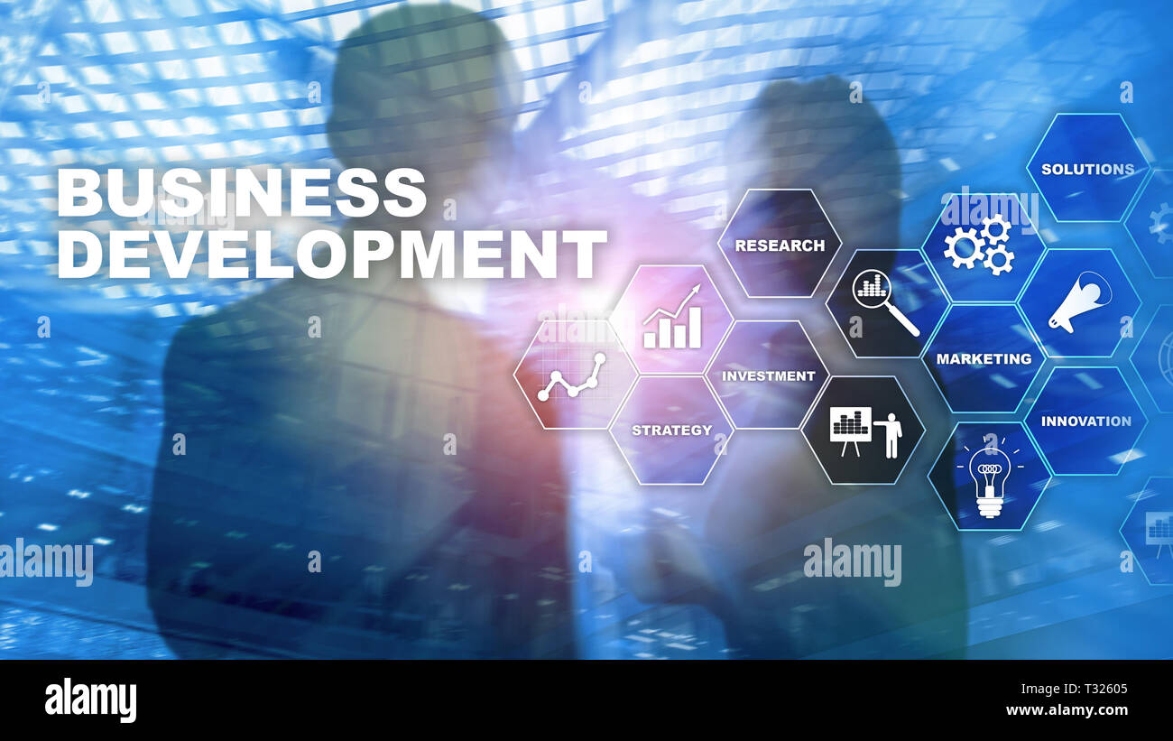 Business Development Startup Growth Statistics. Financial Plan Strategy ...