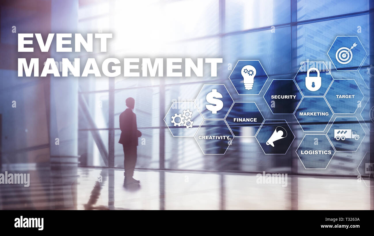 Event management Concept. Event management flowchart. Event management ...